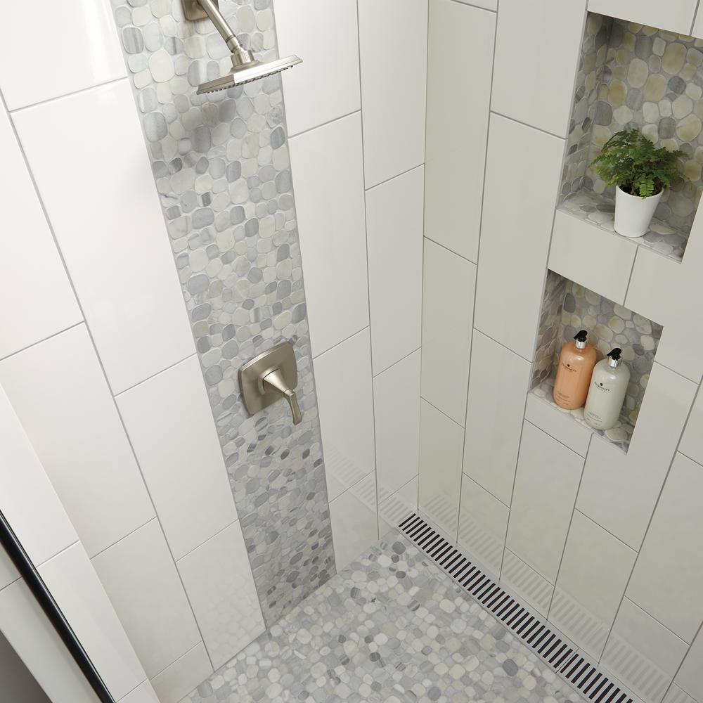 Daltile Restore Bright White 8 in. x 24 in. Ceramic Wall Tile (13.3 sq ...