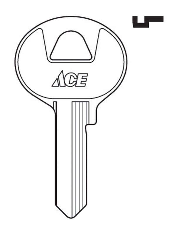 Ace Padlock Key Blank Single For Master Locks – Super Arbor