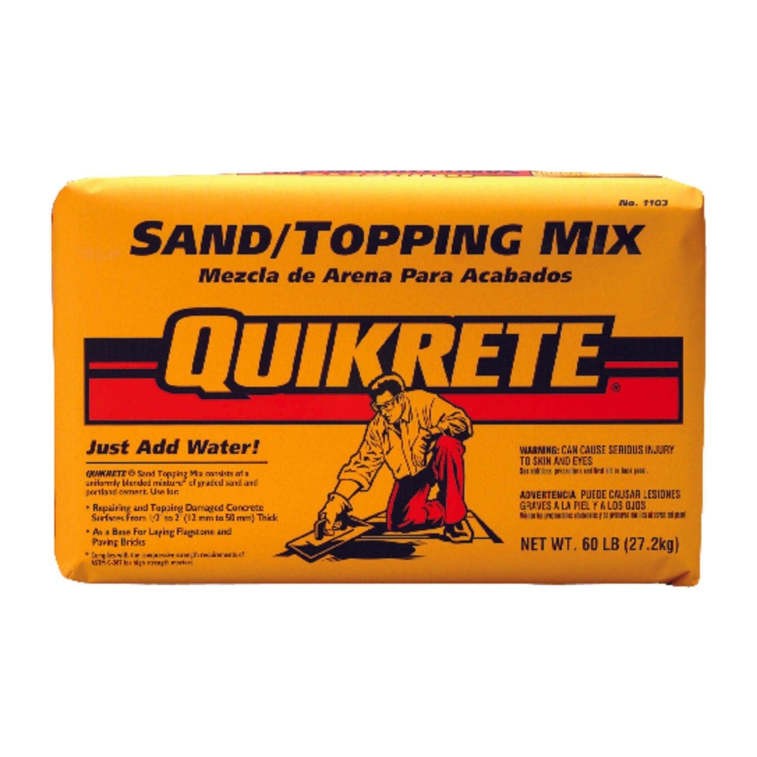 Quikrete Gray Sand/Topping Mix 60 lb – Super Arbor