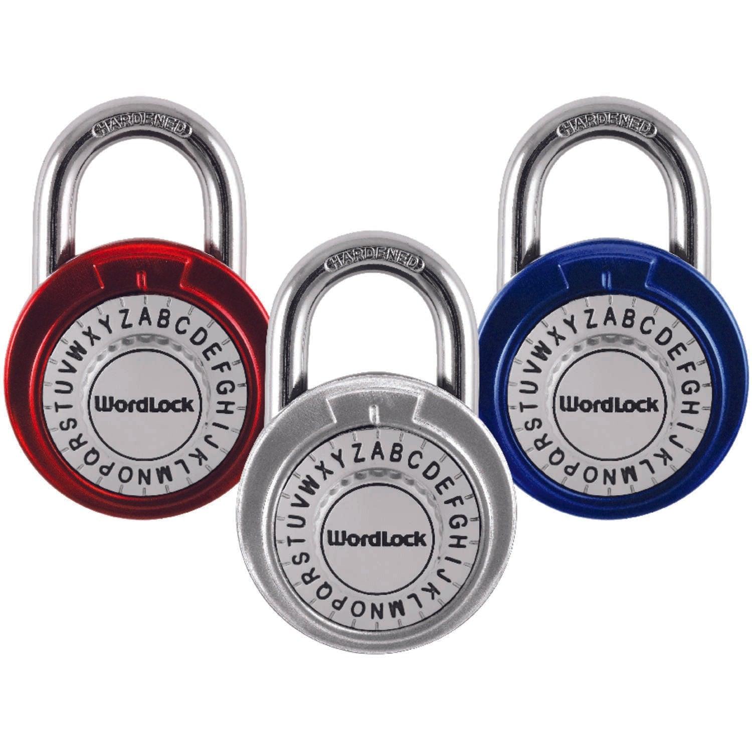 Wordlock 4.5 in. H X 2.25 in. W X 2-1/4 in. L Steel 3-Digit Combinatio ...