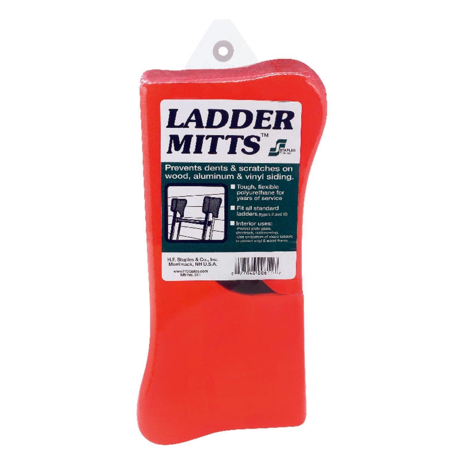 Staples Polyurethane Red Ladder Mitts 1 pk – Super Arbor