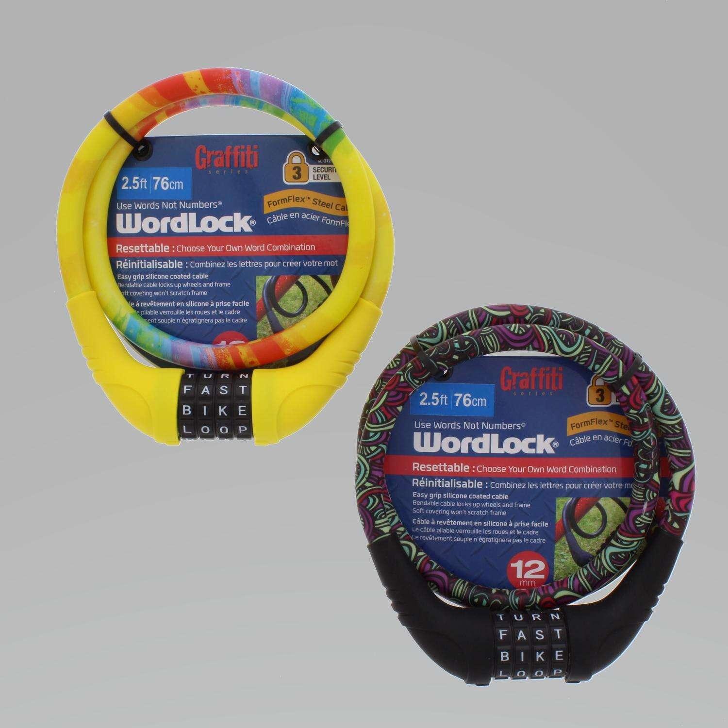 Wordlock Silicone Cable Lock Assorted – Super Arbor