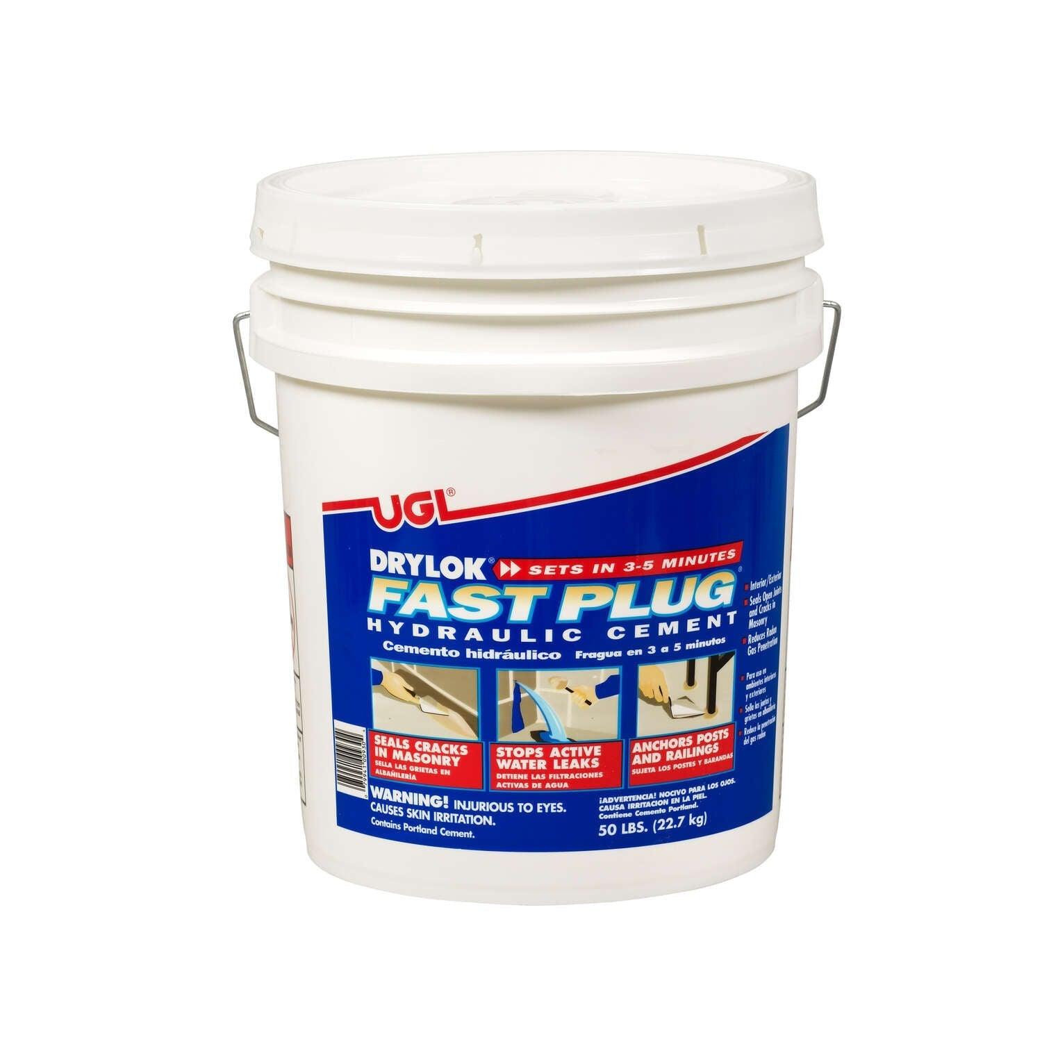 Drylok Fast Plug Hydraulic Cement 50 lb – Super Arbor