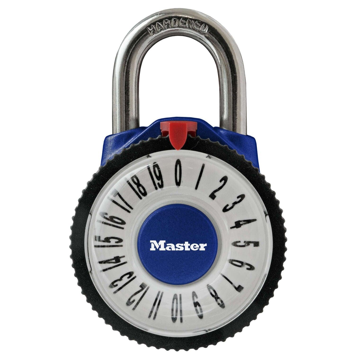 Master Lock 2.125 in. W Metal 3-Dial Combination Padlock 1 pk – Super Arbor