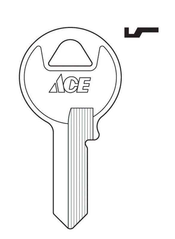 Ace Padlock Key Blank Single For Master Locks – Super Arbor