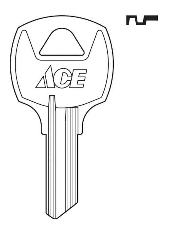 Ace House/Office Key Blank Single For National Locks – Super Arbor