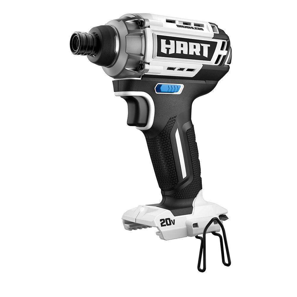 HART 20-Volt Cordless Brushless Impact Driver (Battery not Included ...