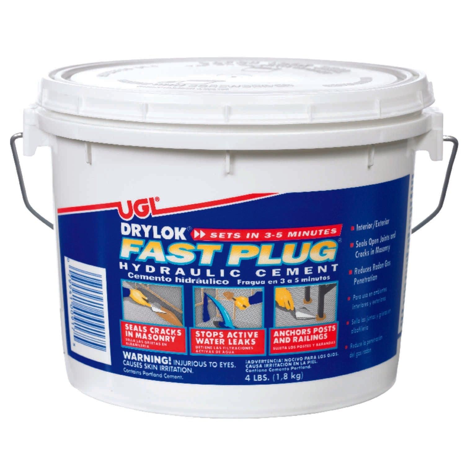 Drylok Fast Plug Hydraulic Cement 4 lb – Super Arbor